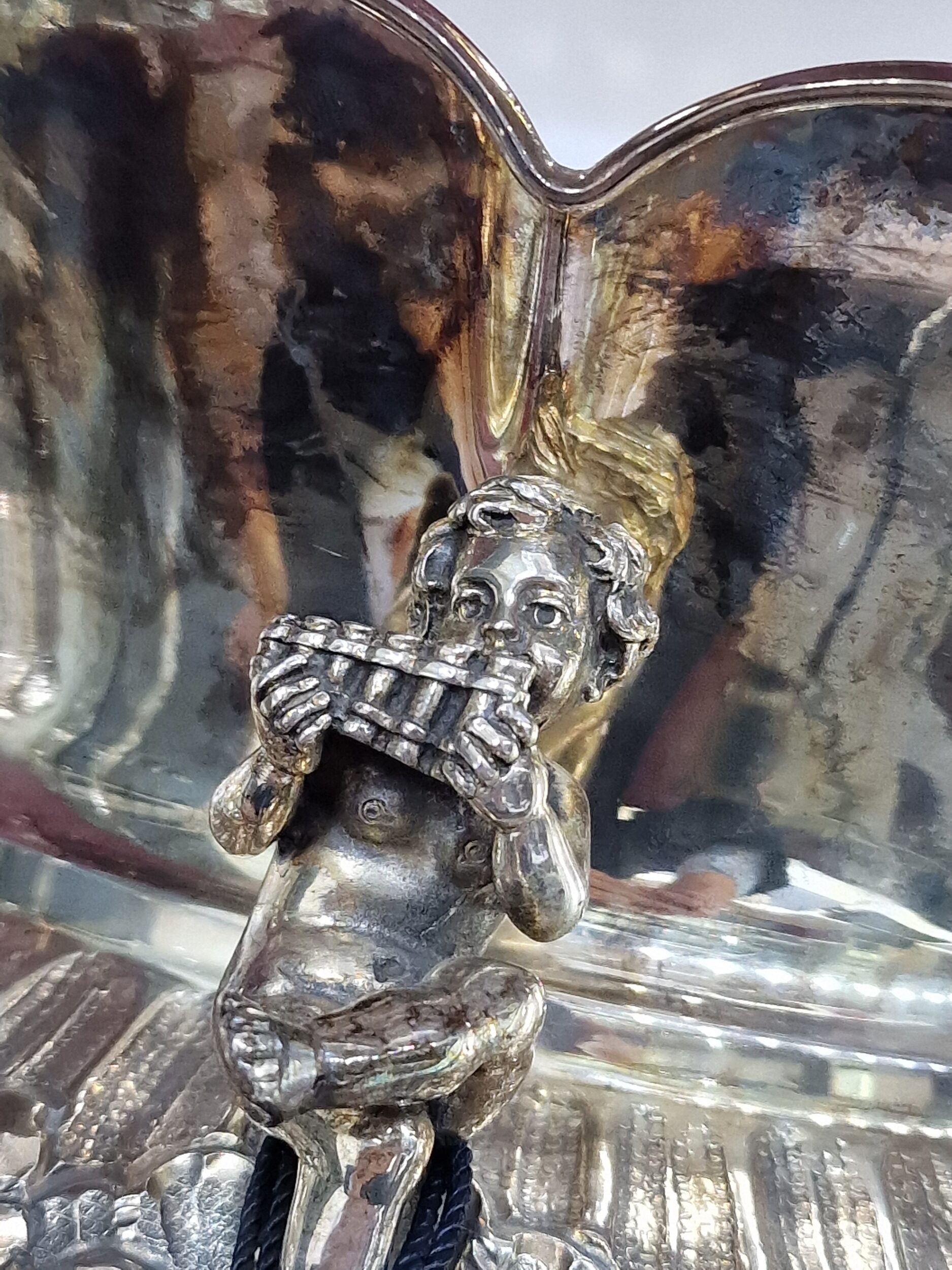 Vaso Centro Tavola Argento massiccio - Oroshop